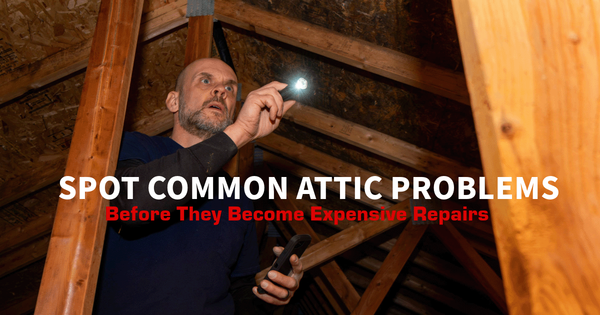 How to Spot Common Attic Problems